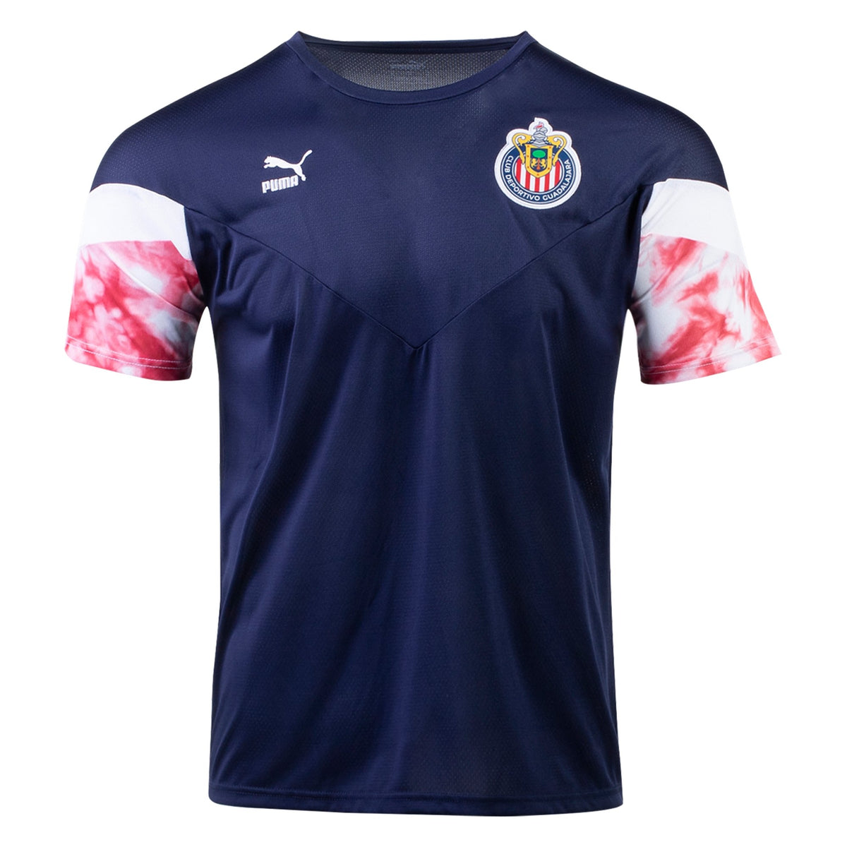 Men's Chivas Iconic T-Shirt Pink Sleeves – Soccer Depot