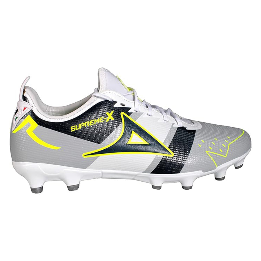 Pirma Supreme-X FG Soccer Cleats Grey/Black/Yellow – Soccer Depot
